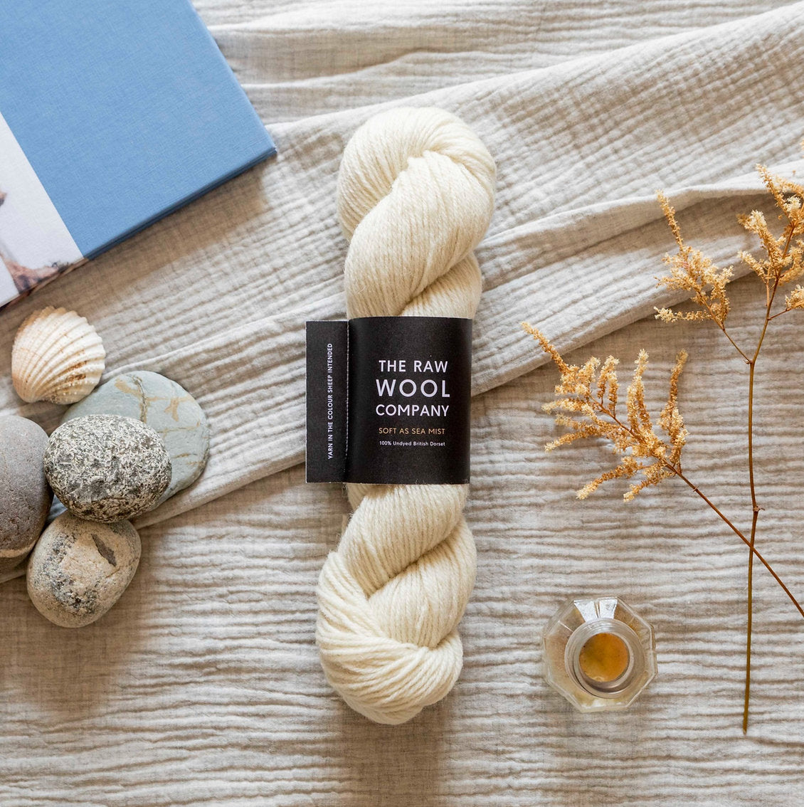 The Raw Wool Company SOFT AS SEA MIST – Beautiful Knitters